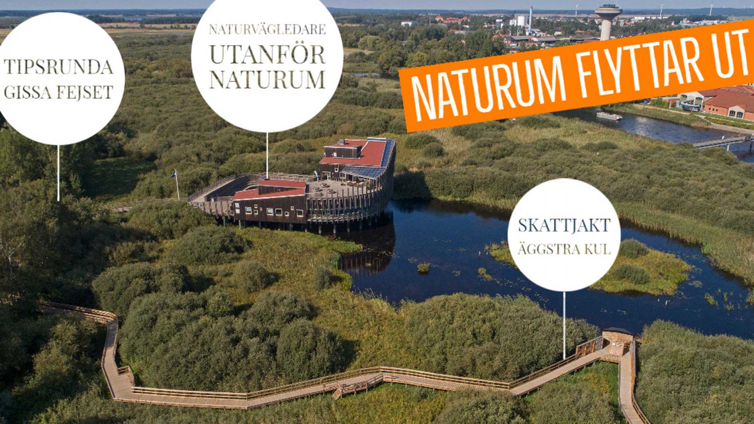 Naturum Vattenriket flyttar ut – Biosfärområde Kristianstads Vattenrike